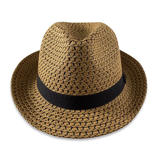 Tan Stitch Trilby - Black Band – Hatworx